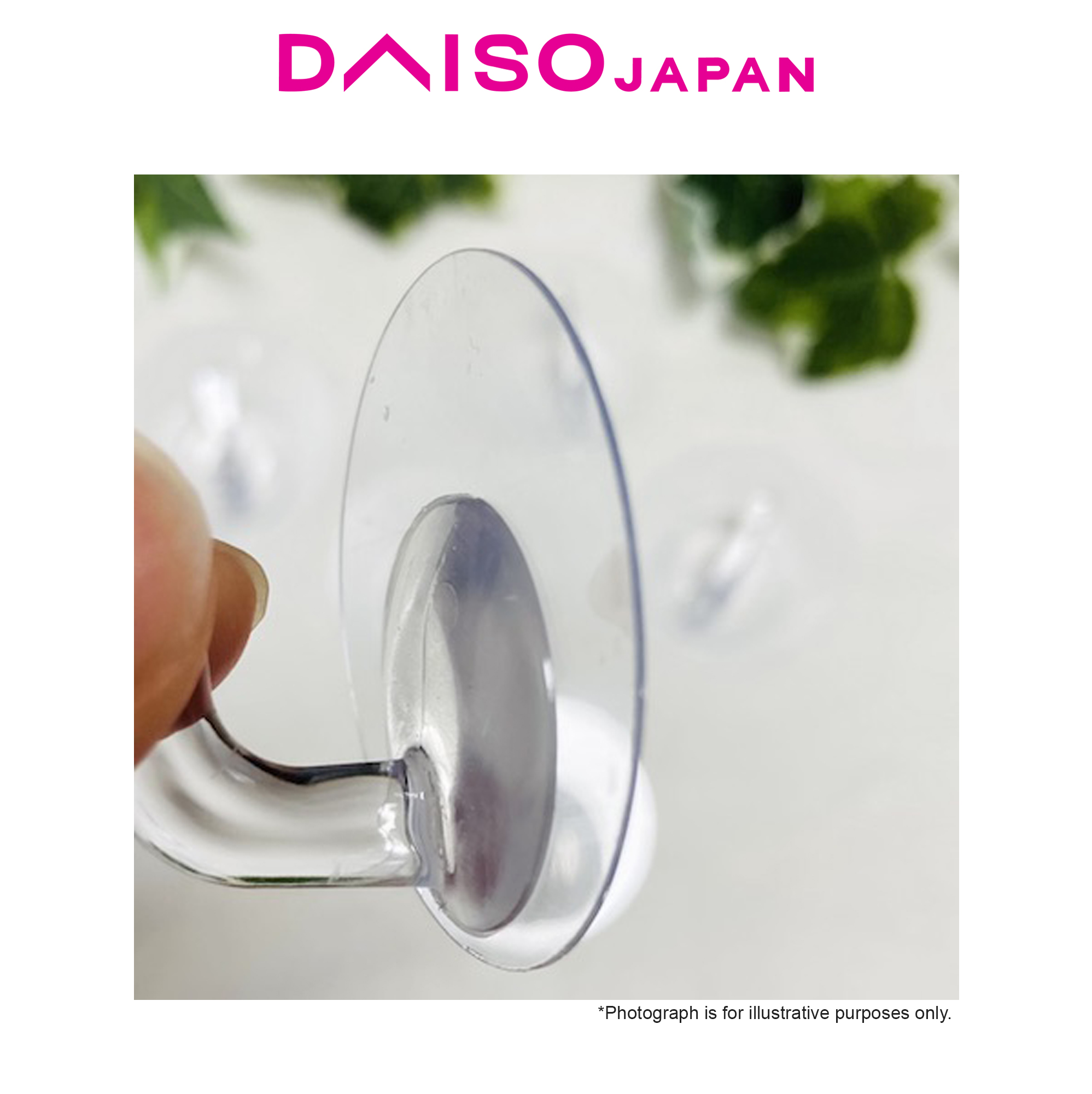 Daiso Reusable Sheet Clear Wall Hooks (4cm, 6 pieces) | Shopee Philippines