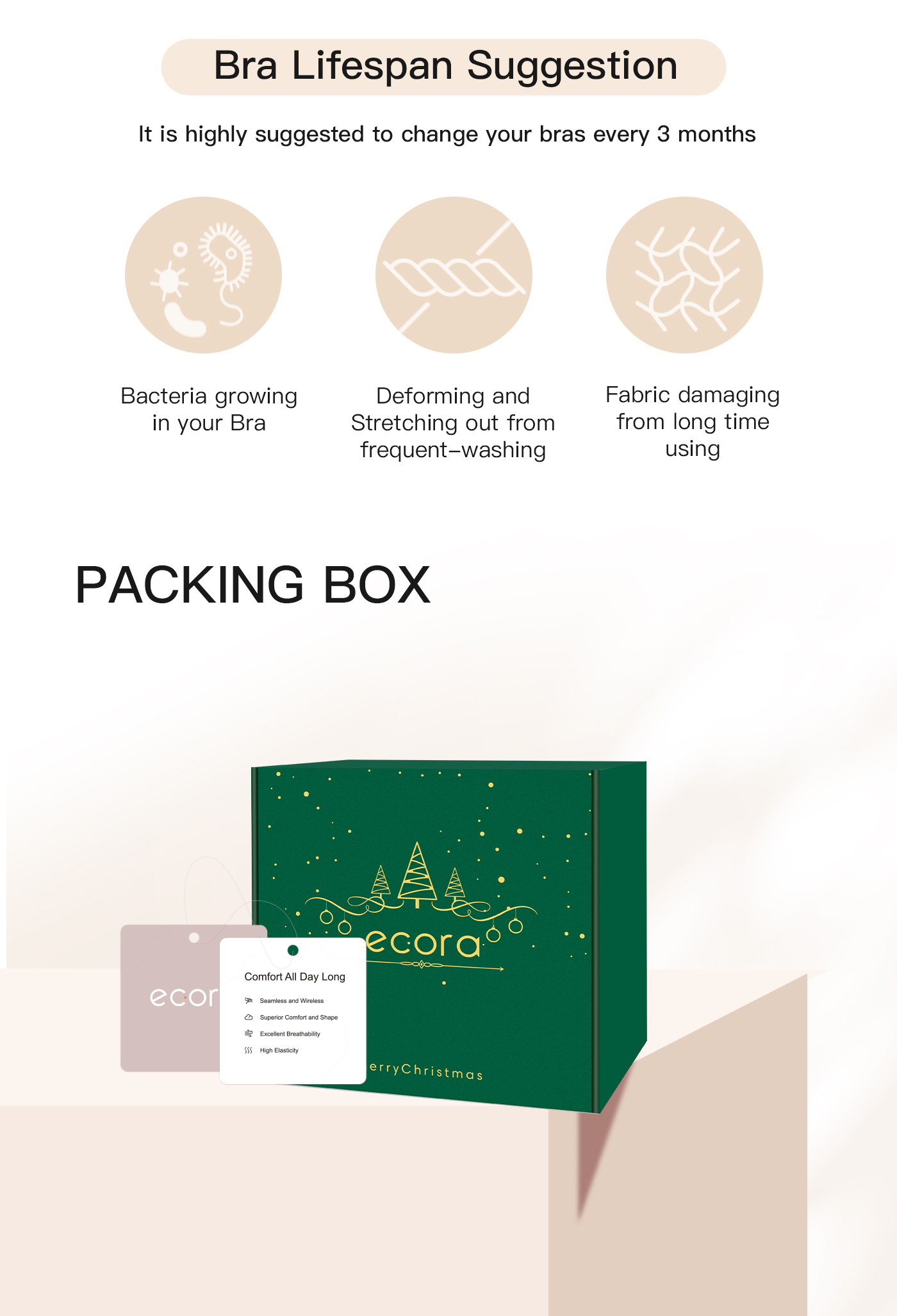 ecora | Ultimate Lift Plus Seamless Bra, Wireless Plus Size Bra ...