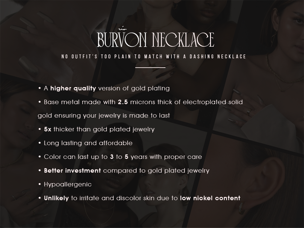 Burvon The Rebellion Collection Necklaces (Pendant & Statement Chain ...