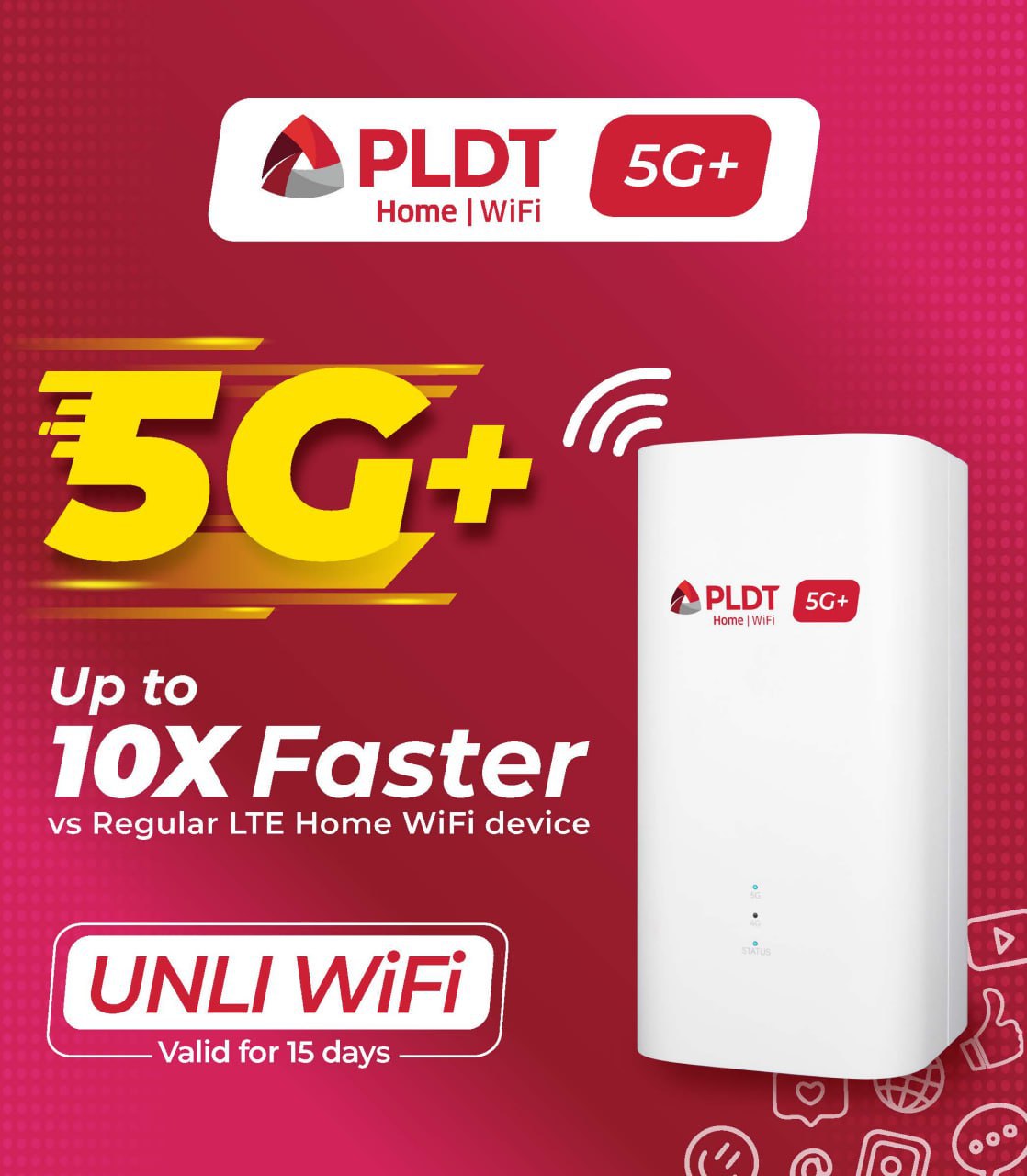 PLDT Home WiFi 5G+ - Model H153-381 | Shopee Philippines