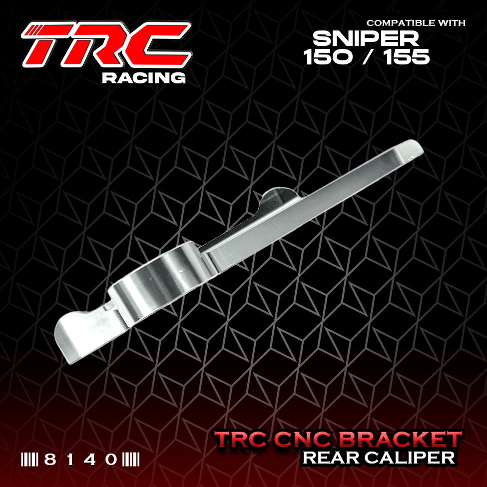 TRC RACING 4POT REAR RADIAL CALIPER BRACKET (220MM DISC) FOR SNIPER 150 ...