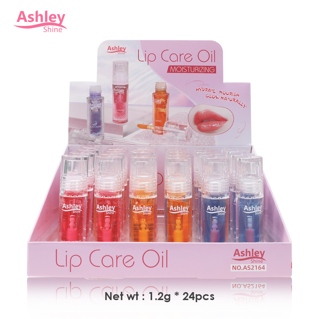Ashley Shine Lip Oil Moisturize Lip Balm Lip Gloss Repair Nourish Full lips Waterproof AS2164 ...