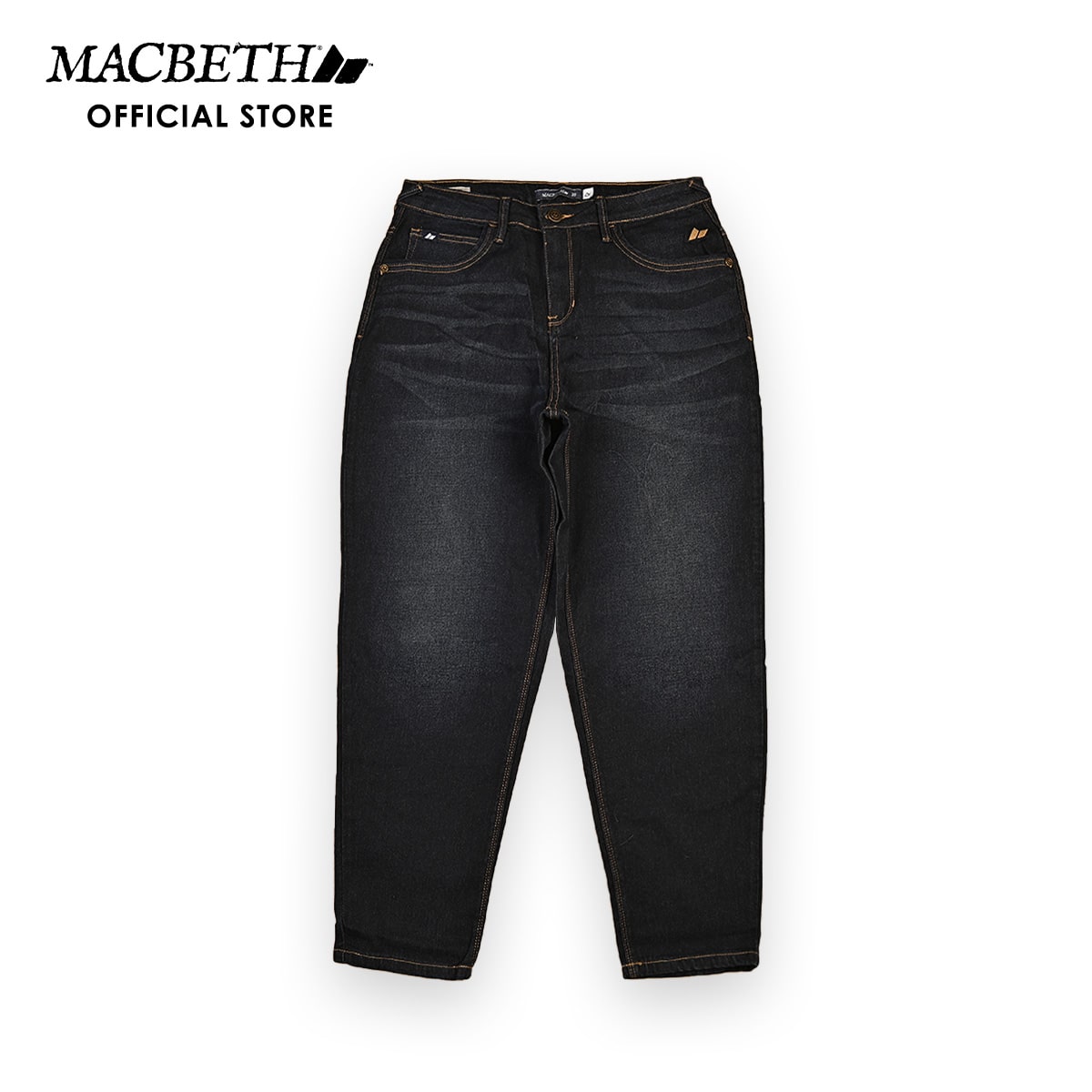 Lady Macbeth Reg. Denim Pants " HIGH WAIST BOYFRIEND PANTS " | Shopee ...