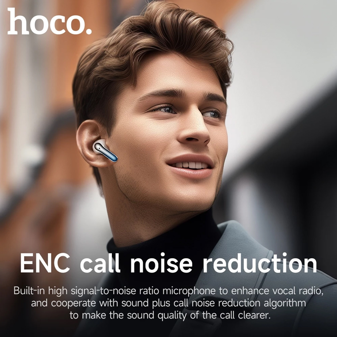 Hoco EQ16 Shine True Wireless Stereo Headset | ANC+ENC Noise Reduction ...