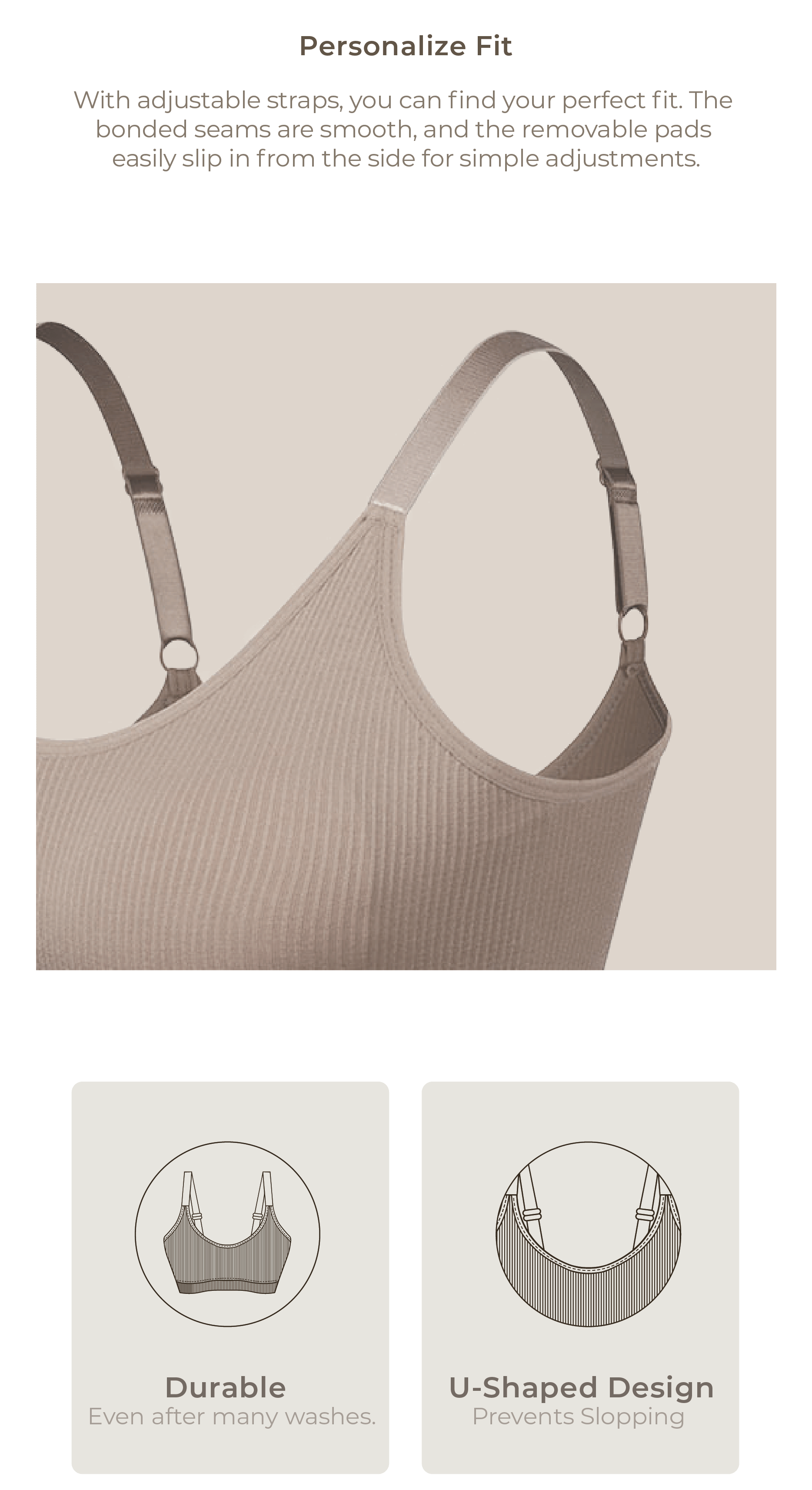 SupraSports Fettle Bra Set - Ribbed Seamless Sports Bras | Complete Comfort Series | Shopee ...