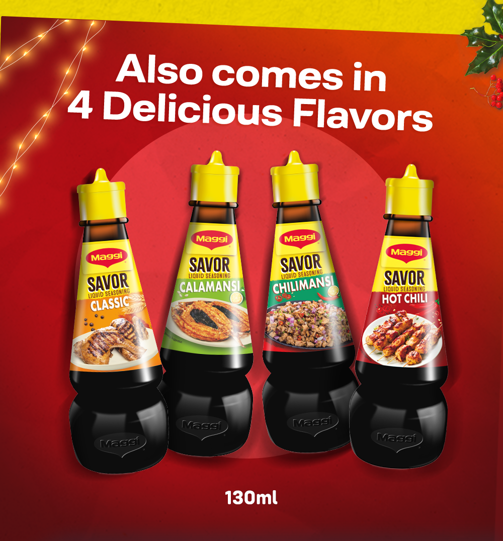Maggi Savor Classic Liquid Seasoning 130ml | Shopee Philippines