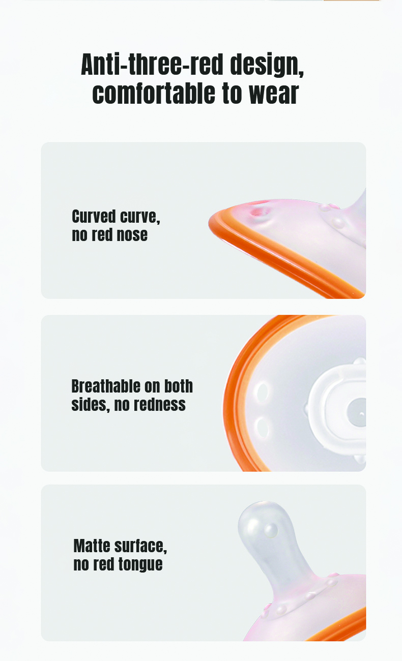 Baby Pro Newborn Baby Soft Silicone Thin Pacifier BPA-Free | Shopee ...