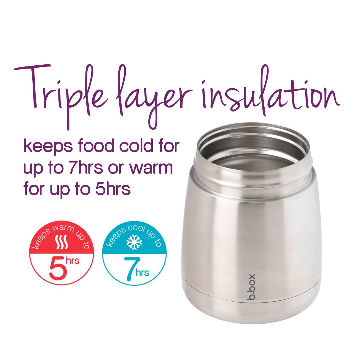 bbox Insulated Food Jar ( b.box Australia triple wall travel keep warm ...