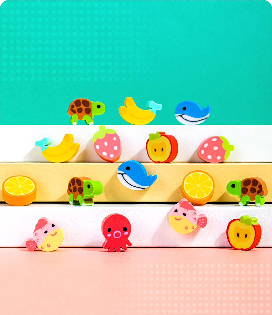 Deli 7533 Mini Eraser 20pcs/jar | Shopee Philippines