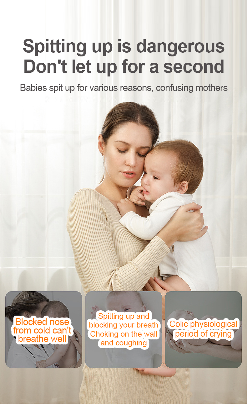 Baby Slope Pillow Class A Anti spitting and Choking Milk Feeding ...