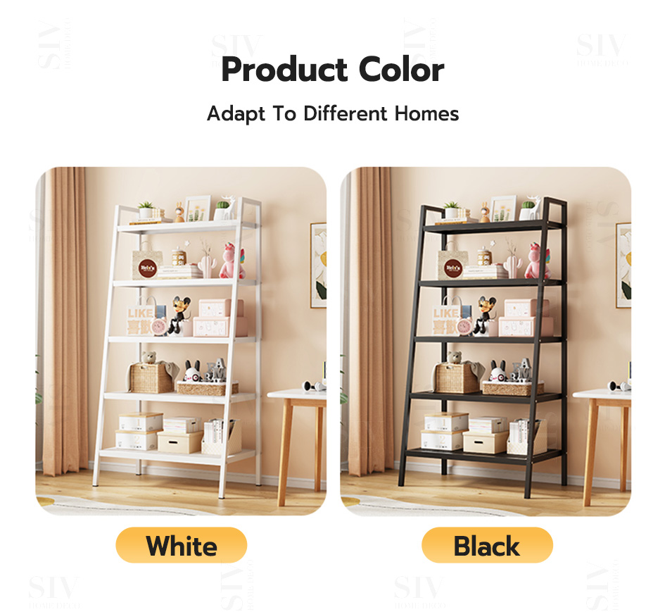 SIV Metal Storage Rack Shelves Bookshelf for Indoor Use Perfect for ...