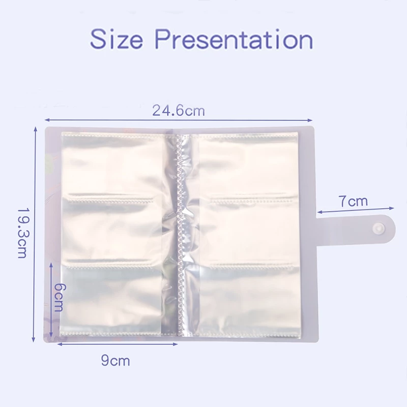 Name Card Book Photo Card Album120 Pocket Capacity Scrapbook Binder ...