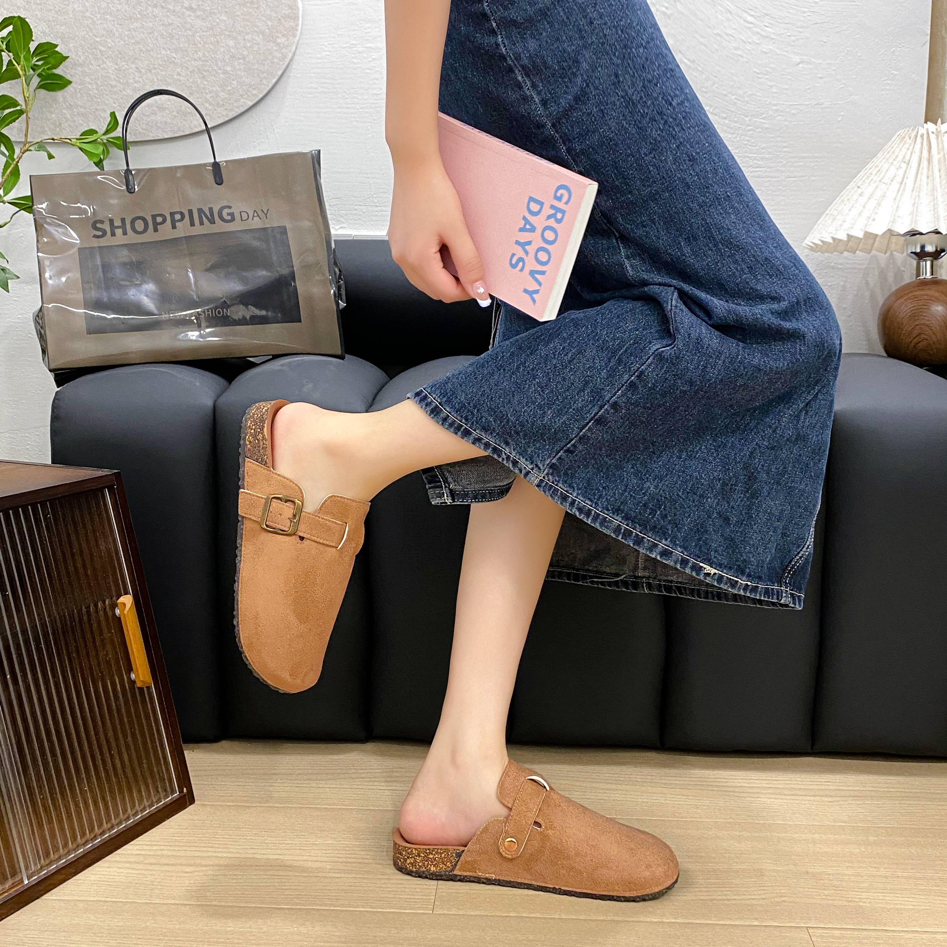 YOTO Clog Sandals For Women Unisex Casual Outdoor Half Slippers Lazy ...