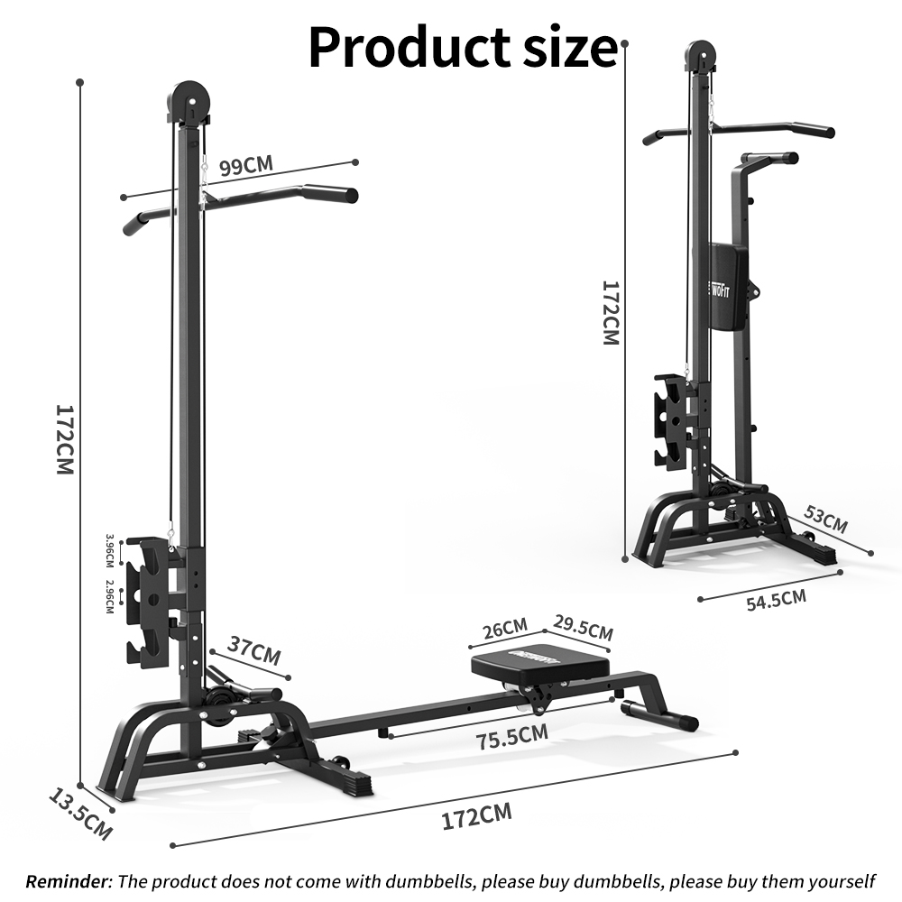 Rowing machine Multifunctional Foldable Rowing Machine High Pull Down 2 ...