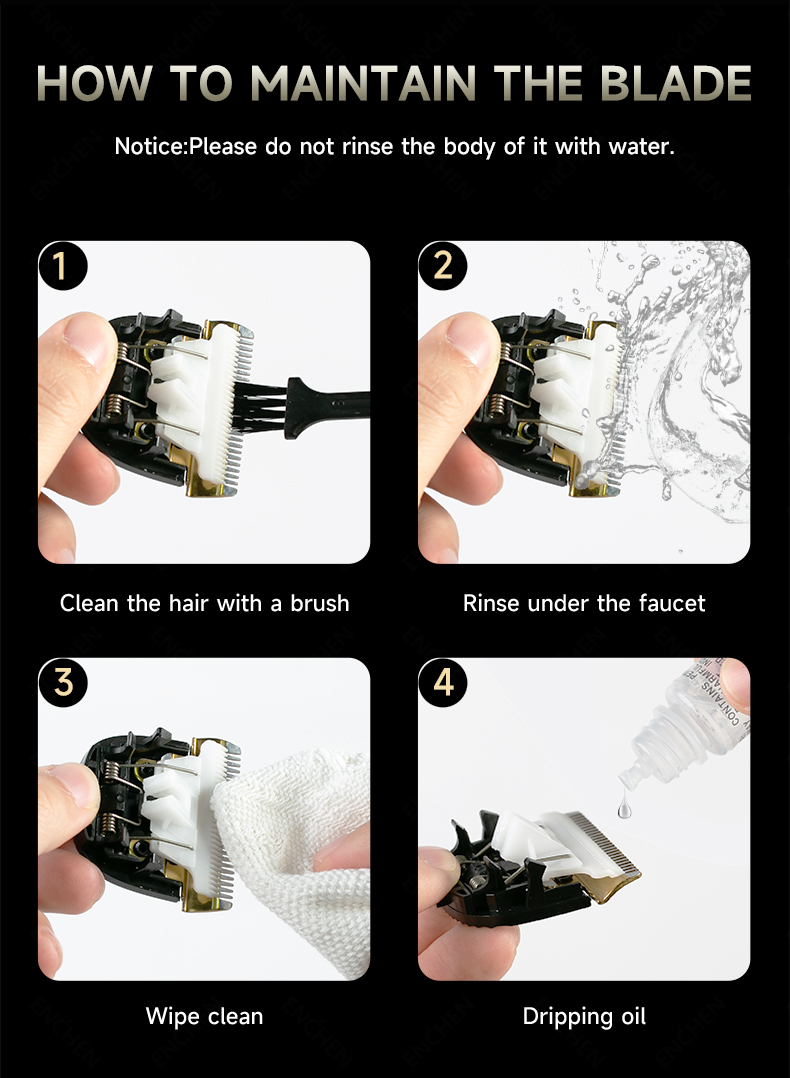 ENCHEN Cordless Electric Hair Trimmer Set Hair Clipper Set HairCut At ...