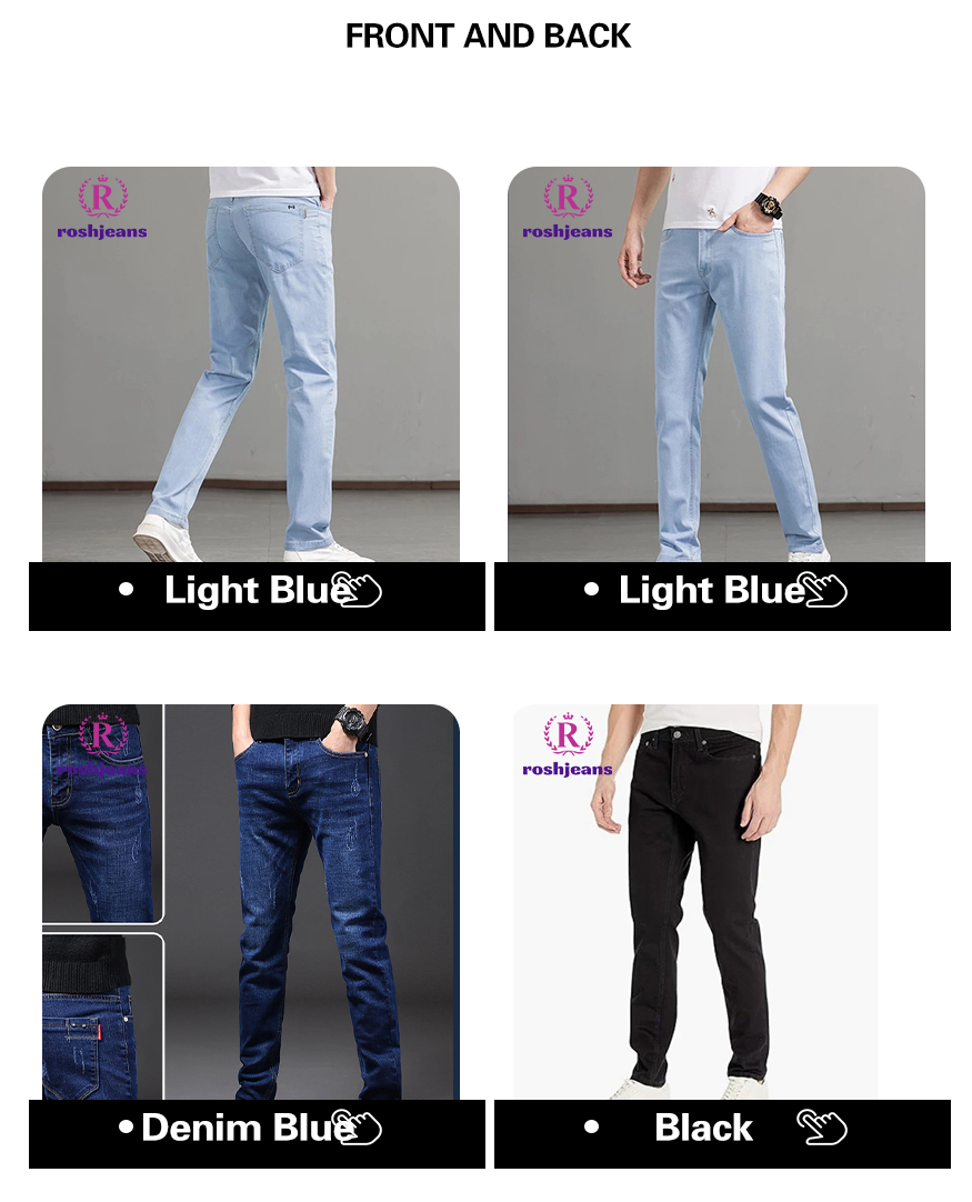Rosh_Jeans Denim Pants for men jeans for men stretchable Elasicity High ...