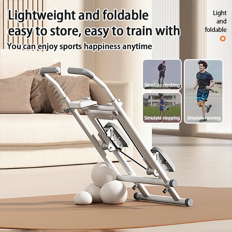 Machine Climbing Stepper Foldable Master Climber Stepper Cardio Fitness ...