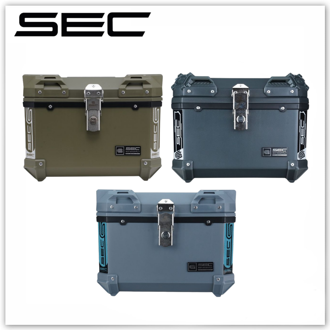SEC Topbox 45 Liters Top Box for Motorcycle Motobox - Hexalite Mujibox ...