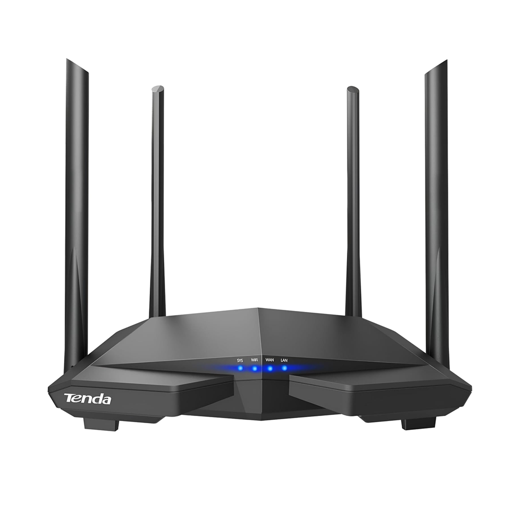 Tenda AC6 Smart WiFi Router 1200Mbps High Speed Dual Band 2.4Ghz&5Ghz ...