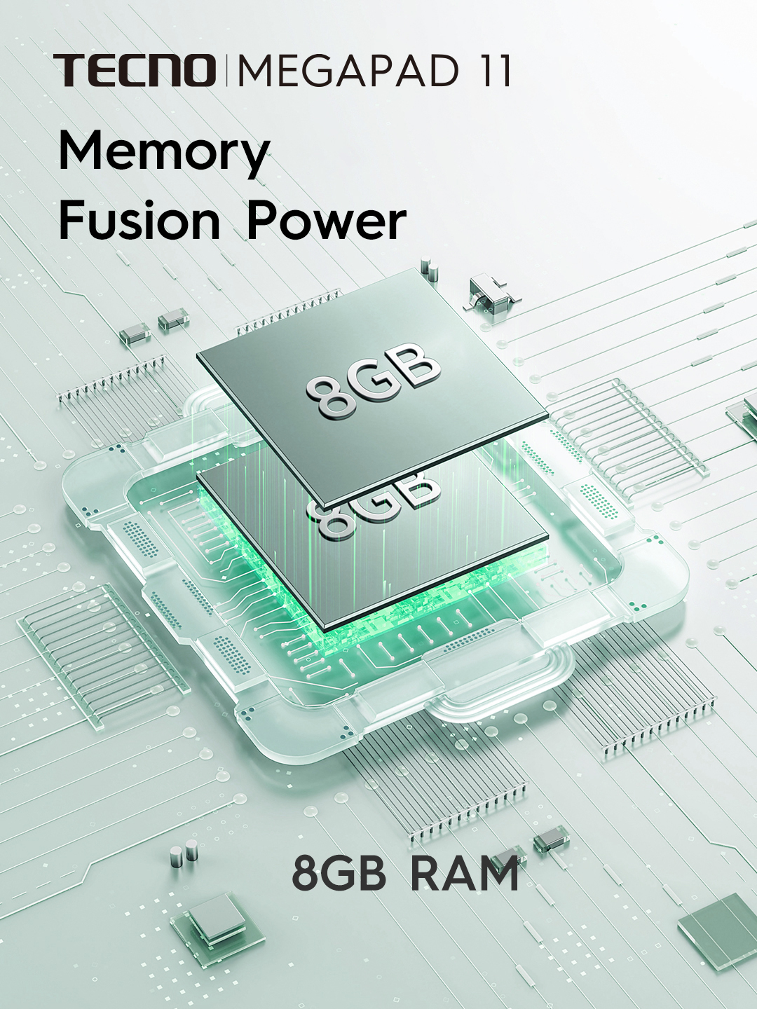 TECNO Mega Pad 11 (8GB RAM + 128/256GB ROM) | MTK 99 | 11" 90Hz FHD+ ...