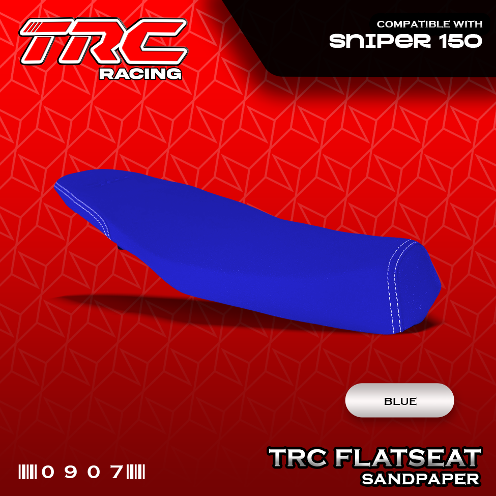 TRC RACING SNIPER 150 FLAT SEAT ASSEMBLY SAND PAPER TYPE 0907 | Shopee ...