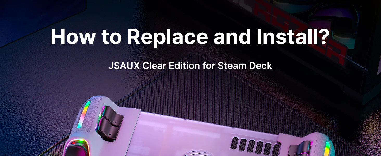 JSAUX Transparent Back Plate RGB for Steam Deck Oled (PC0106C) | Shopee ...