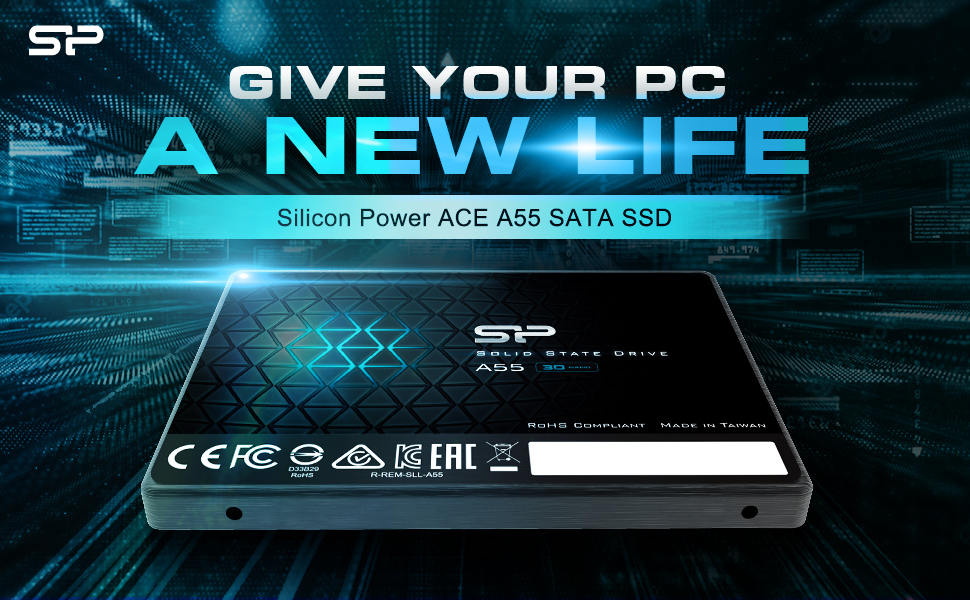 Silicon Power A55 SSD 128GB 256GB 512GB SATA 2.5inch Internal Solid ...