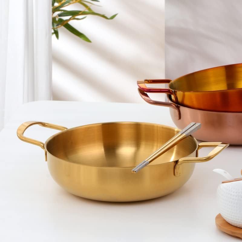 HomeAce Korean Gold Pot Ramen Pot Instant Noodle Pot Stainless Steel ...