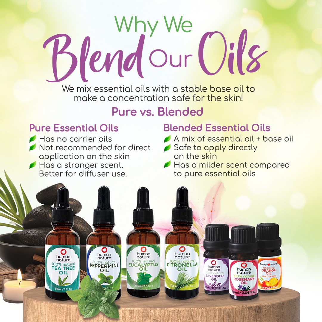 Human Nature Peppermint Oil 30ml (No Harmful Chemicals) | Shopee ...