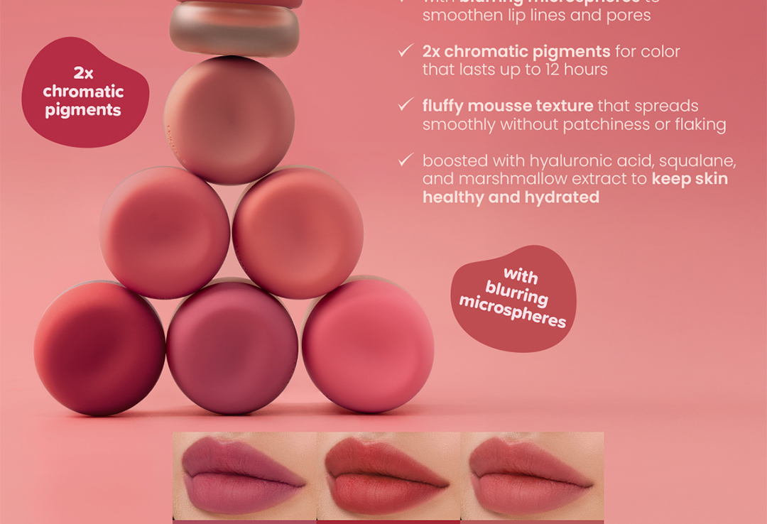 Happy Skin Mallow Pot + Lip Brush Duo | Shopee Philippines