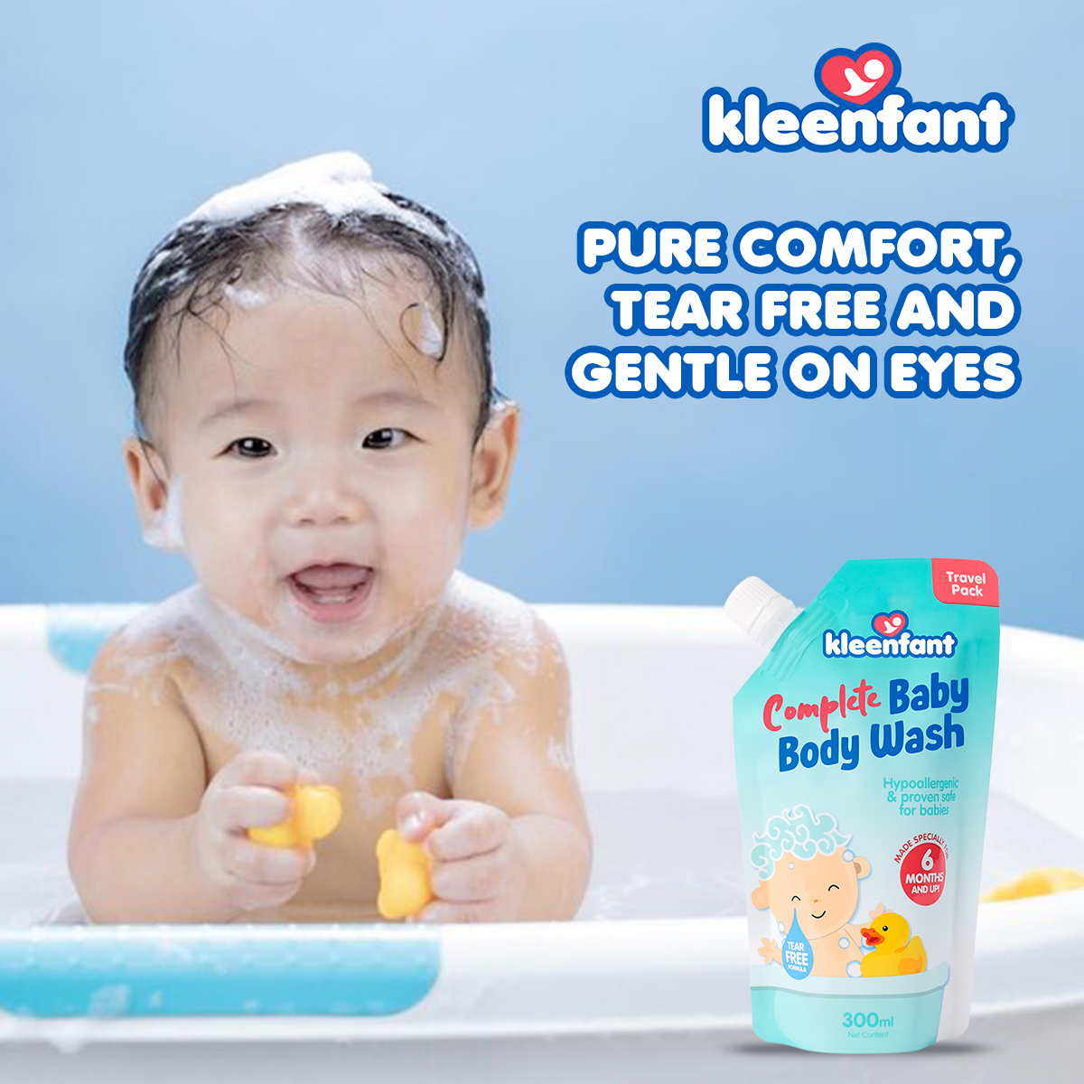 Kleenfant Hypoallergenic Bodywash and Shampoo Refill Collection ...