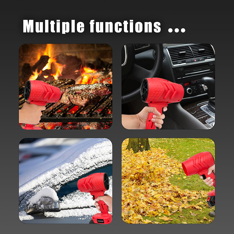 IRONHOOF Violent Fan Car Wash Blowing Water Dusting Rechargeable High ...