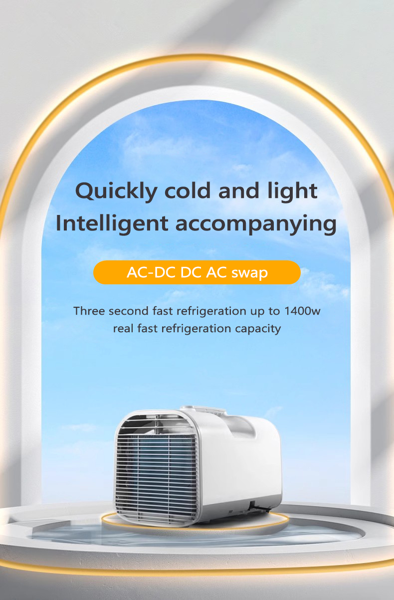 Portable Air Conditioner Small Car Mobile Air Condition Mobile Cooler ...