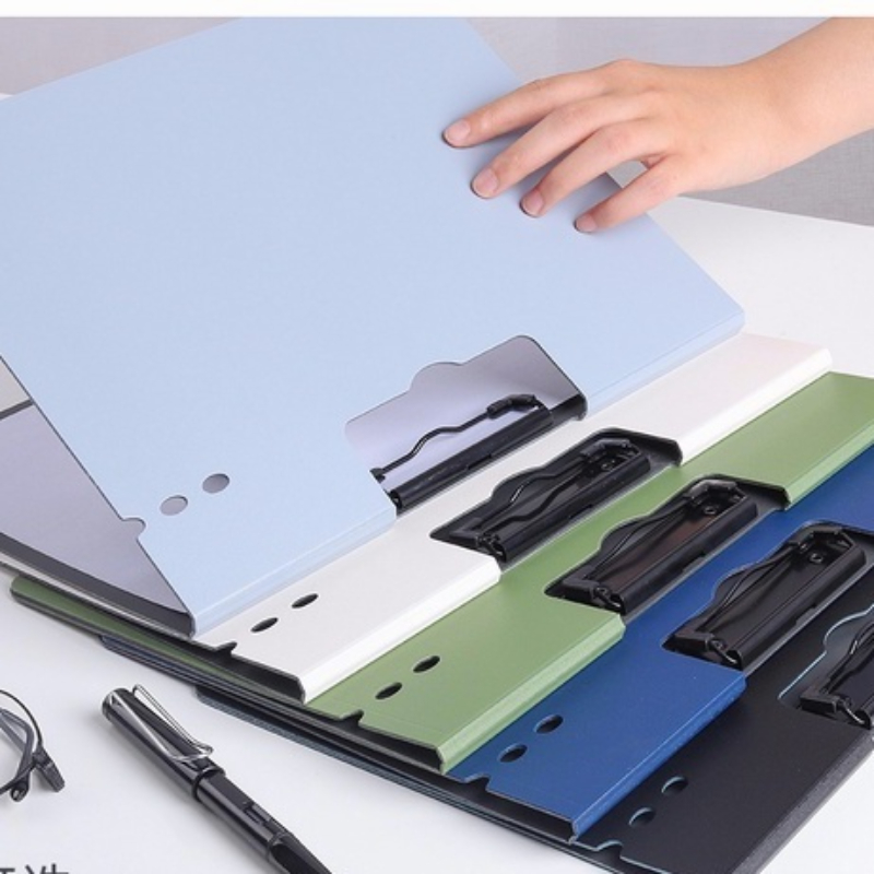 Horizontal/UP File Folder Organizer Clipboard Long with Cover Folder ...