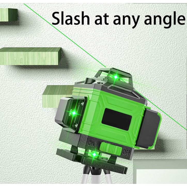 Makita 12 16 Line 3D 4D Laser Level Green Light Cross Self-Leveling ...