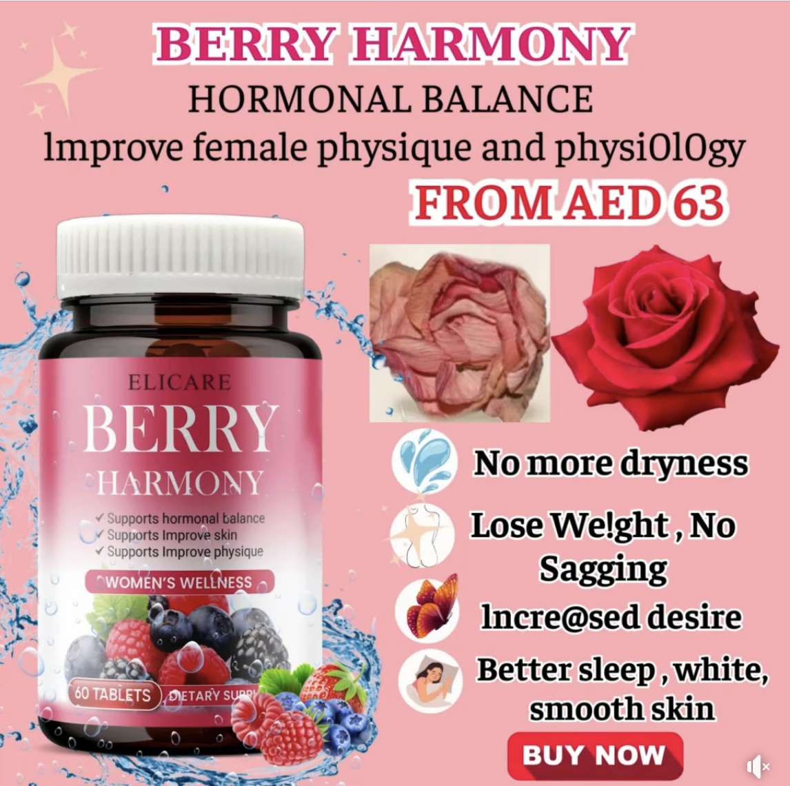 Elicare Berry Harmony - Balance Female hormones tablet SAFE & EFFECTIVE ...