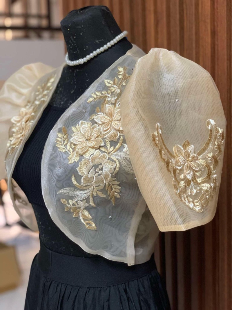 Classy Modern Bolero with 3D patches | Shopee Philippines