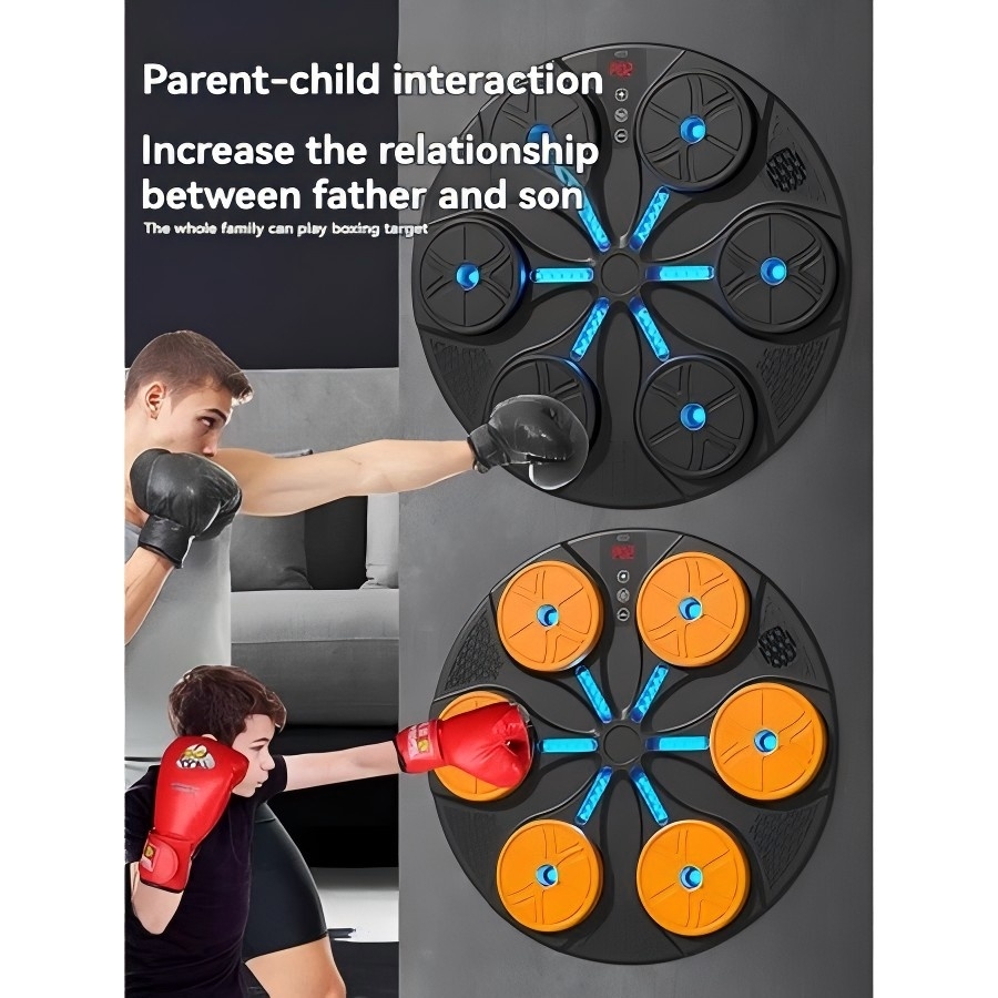 Smart music boxing machine electronic boxing response target beat ...
