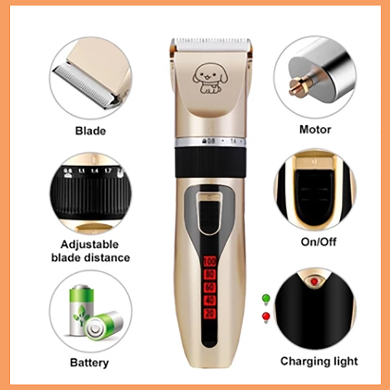 Paw. Razor for Dog Pet Razor Set Rechargeable Electric Clippers Pet ...