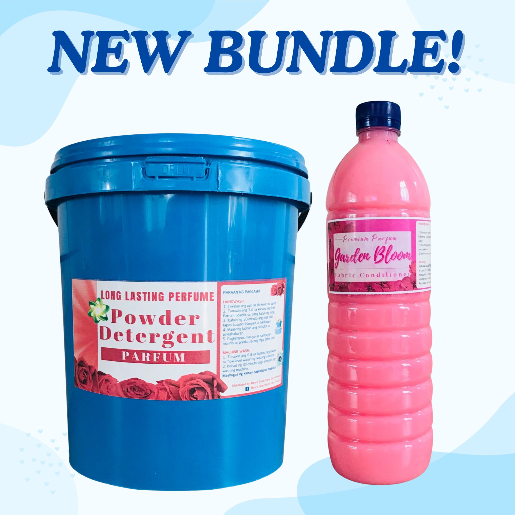 Parfum New Bundle! Allbest 3kgs Parfum Powder Detergent + 1L Garden ...