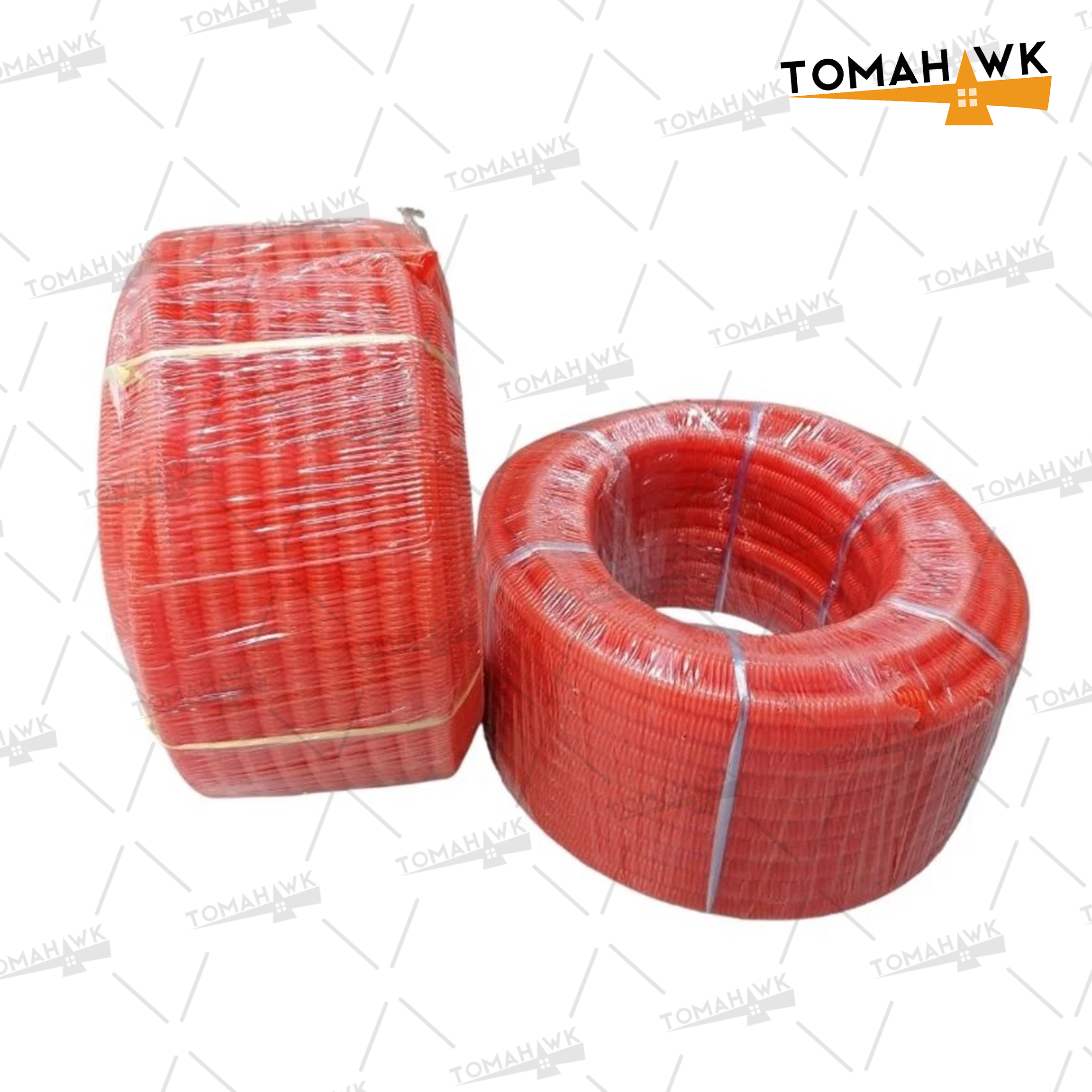 TOMAHAWK EUROFLEX PVC FLEXIBLE HOSE HIGH QUALITY 1/2" 3/4" 1" 50METERS/100METERS ELECTRICAL ...