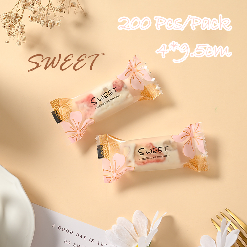 SWEET Cherry Cookie Wrapper Candy Plastic Sealing Pastry Heat Seal ...