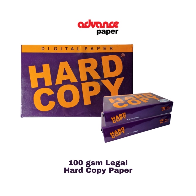 100Gsm Hard Copy Bond Paper Short / A4 / Long Sub.28 Super Quality ...