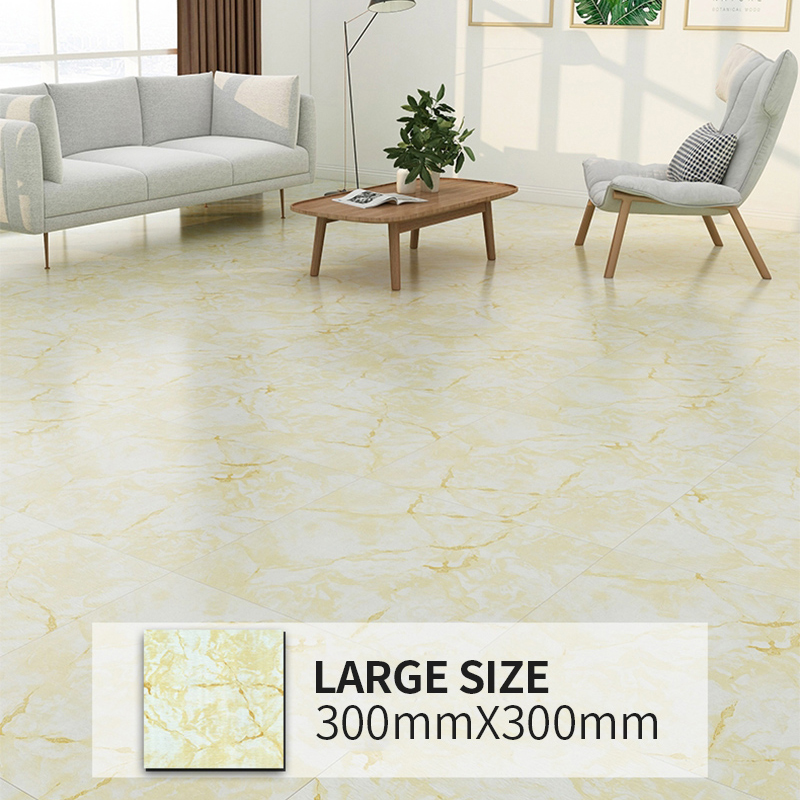PVC Floor Sticker Waterproof Tiles Floor Sticker Decor Marble Tiles ...