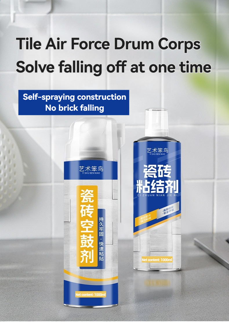 Tile adhesive glue spray tiles Repair loose Fast Bonding Prevent ...