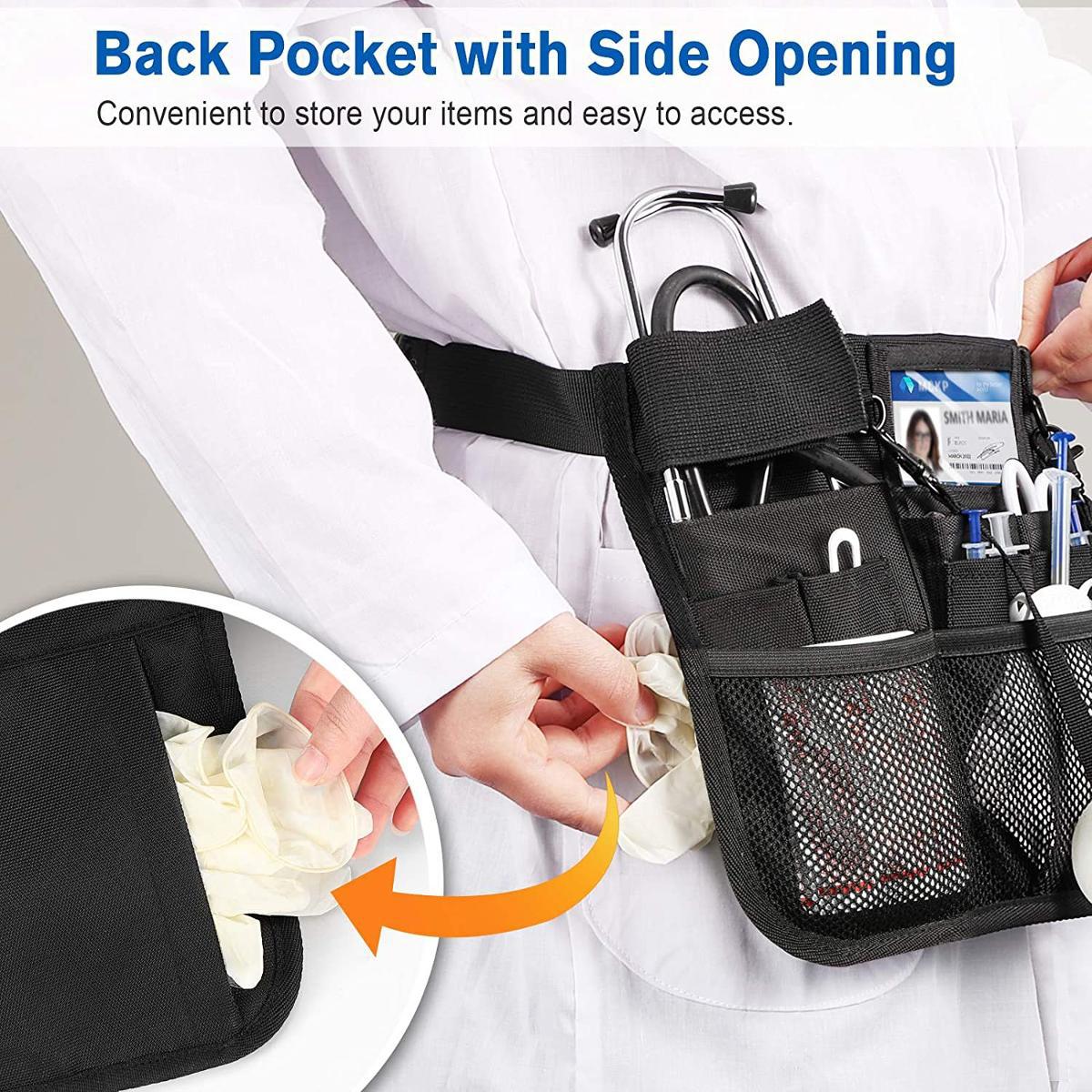 Nurse Bag Hospital Fanny Pack Pocket Organizer Pouch Hip Bag Belt Bag ...