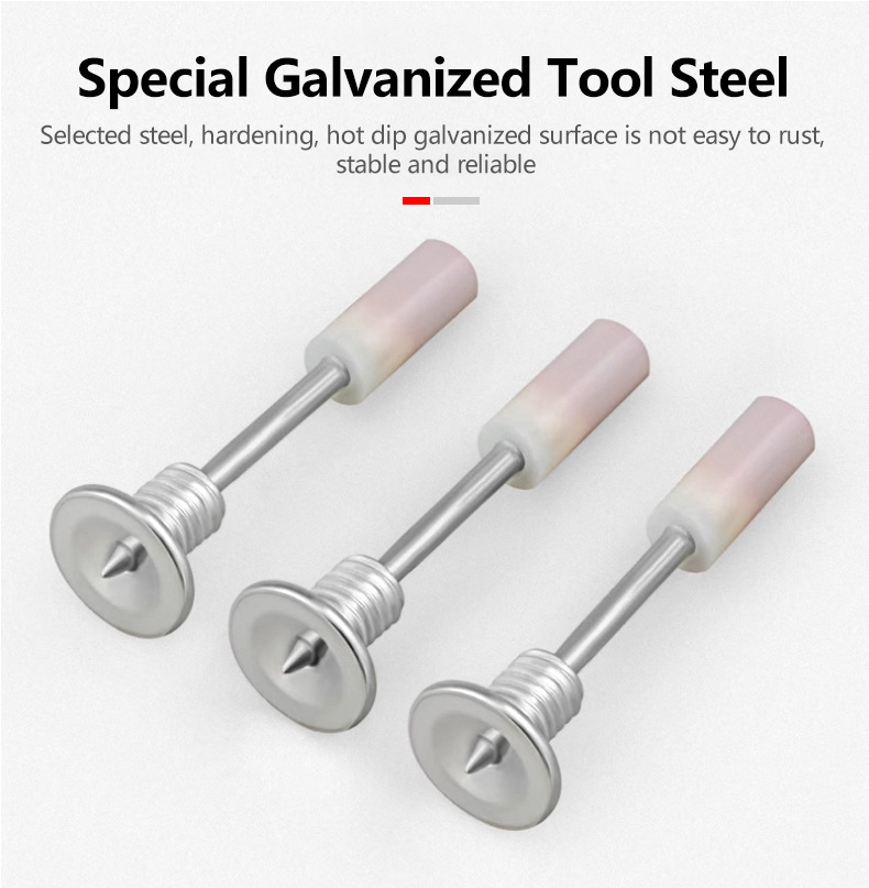 Threaded Nails Threaded Integrated M8 Can Tighten Nuts Gun Nail Nut ...