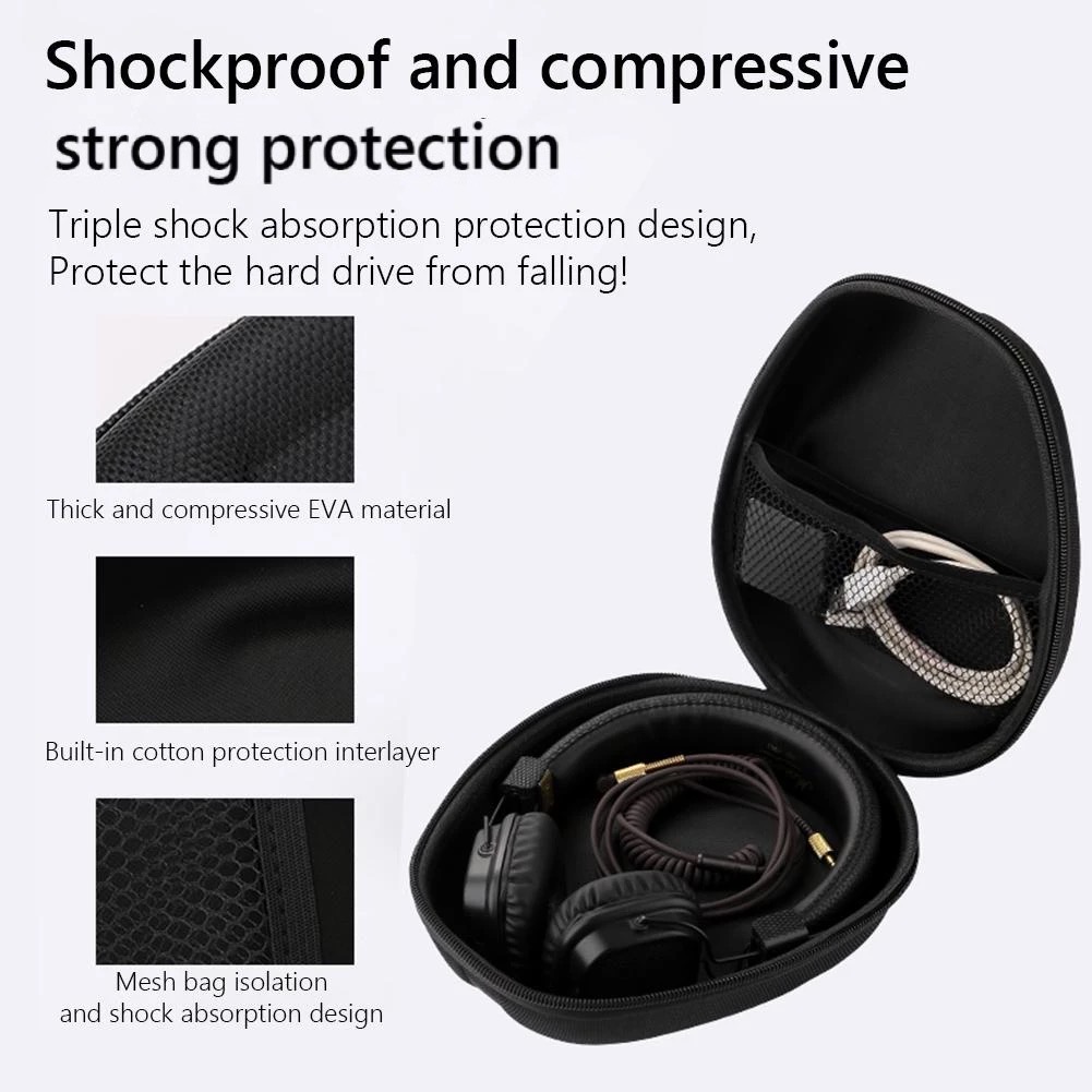 [COD] Headphone Case Pouch for Xiaomi Audio-technica Wireless Headset ...