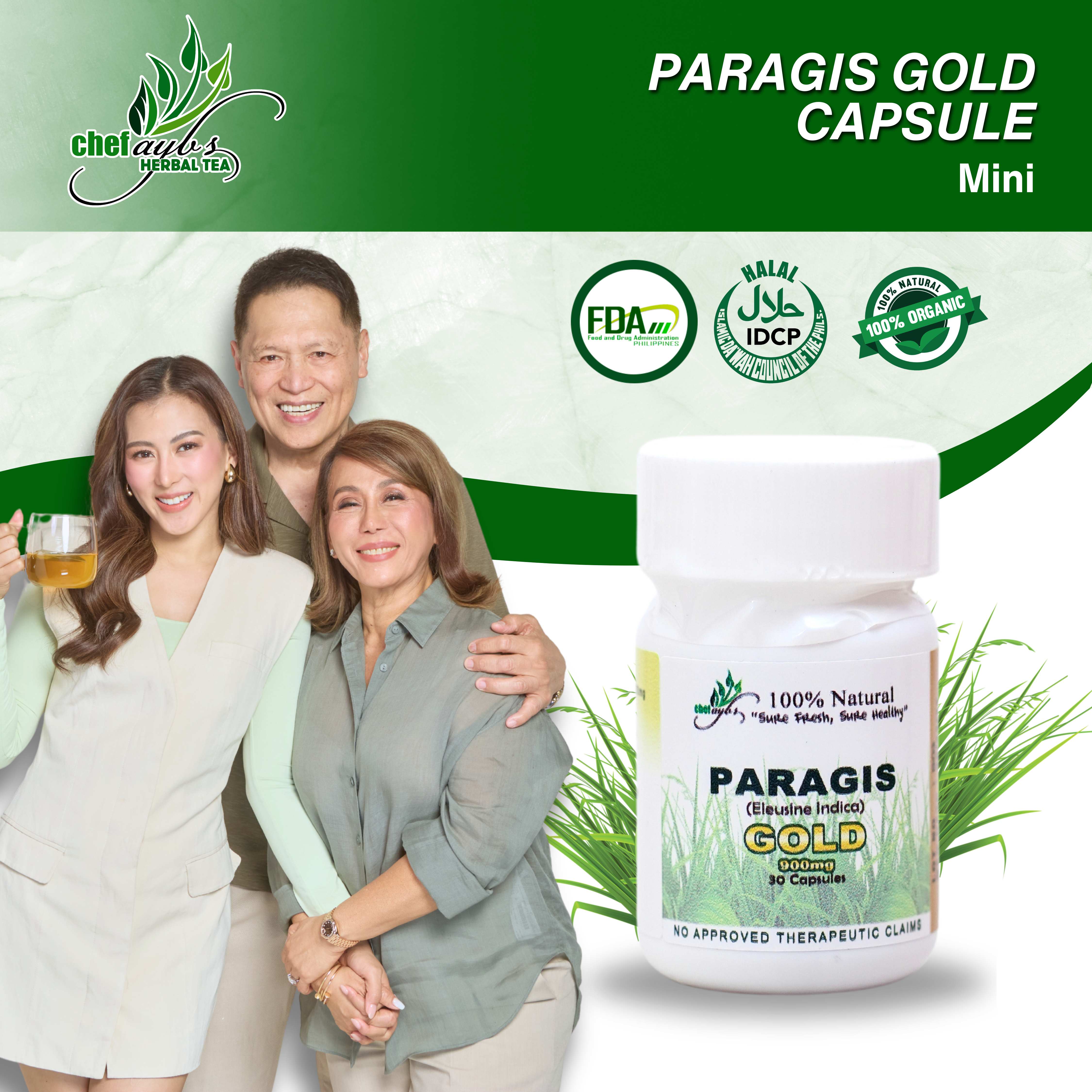 CHEF AYB'S MINI GOLD CAPSULE 30'S | Shopee Philippines