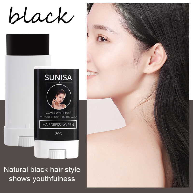 Sunisa Styling Wax hair sleek stick Hair Color Dyeing Pen Plant Hair ...